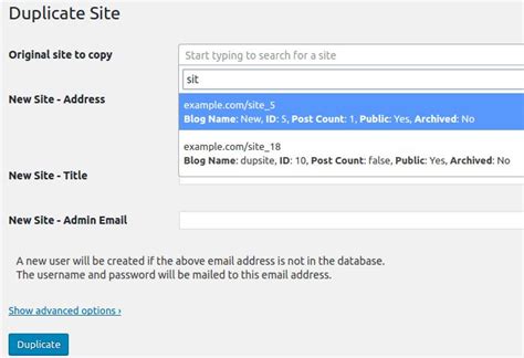Multisite Clone Duplicator For Wordpress Wp Solver