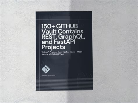 150 Api Projects From Hacker News — Open Source Api Github Vault