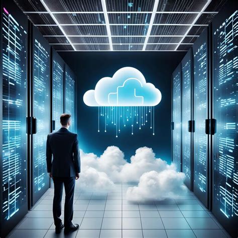 Premium Photo Cloud Networking