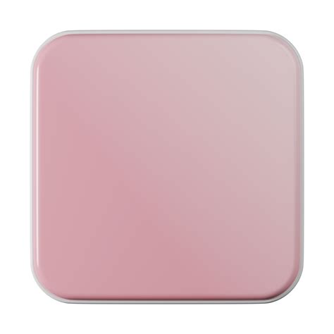 Square Shape Pink Gradient 3d Rendering 29752761 Png