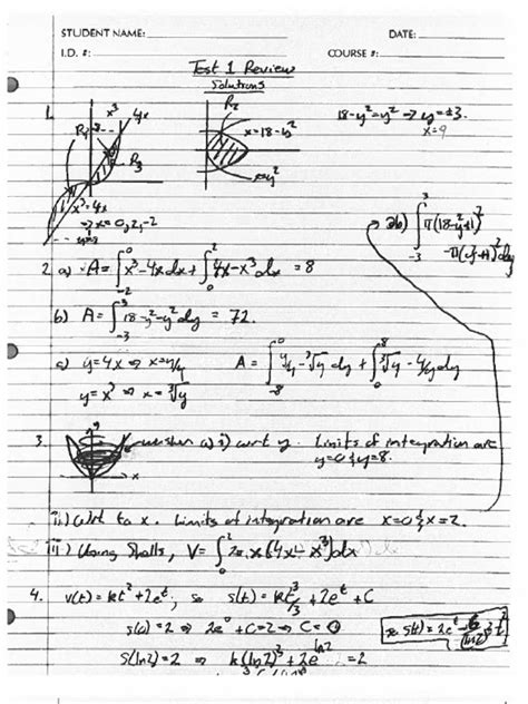 Test 1 Practice Questions Solutions Pdf