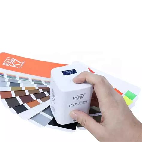 Ls171 Portable Digital Colorimeter Color Meter With Cie D 8 Optical Structure
