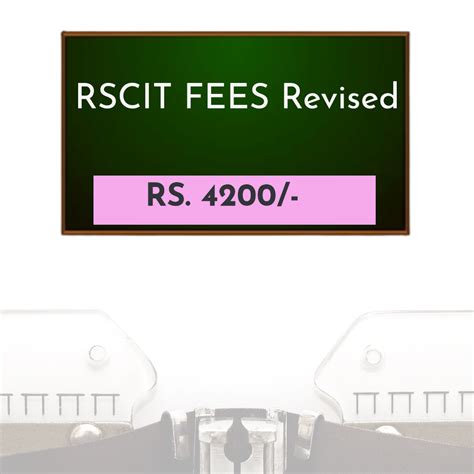 Rscit Course Fees Revised Rscit Fees 2024