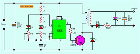 7 Ideas Of 555 Dc Boost Converter Circuits Diagram