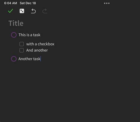 Subtaskbulletedindented Task Lists Evernote General Discussions