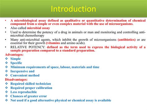 Microbiological Assay Pptx