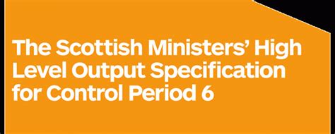 High Level Output Specification Hlos For Control Period 6 Final 1 Rail Freight Group