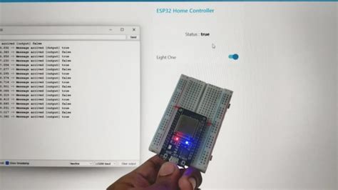 Node Red Controlled Web Led On Esp32 With Raspberry Pi 4