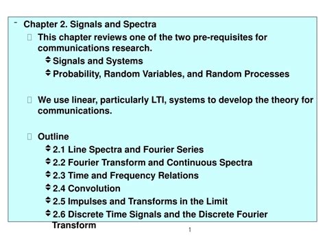 PPT Comprehensive Overview Of Signals And Spectra In Communication Engineering PowerPoint