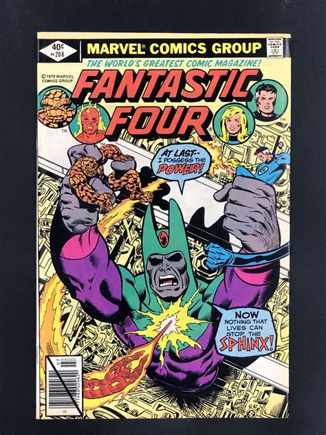 Fantastic Four 208 1979 1st Full Appearance Of Champions Of Xandar