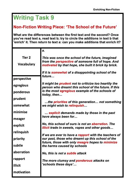 Writing Mastery 4 9 Exemplification Mastering Writing Mastery
