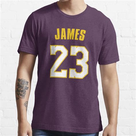 Lebron James 23 La T Shirt For Sale By Hashtangz Redbubble Lebron