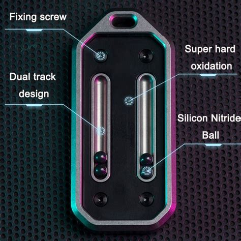 Muyi Cyber Mecha Sound Wave Fidget Slider Fidget Toy Metaedc