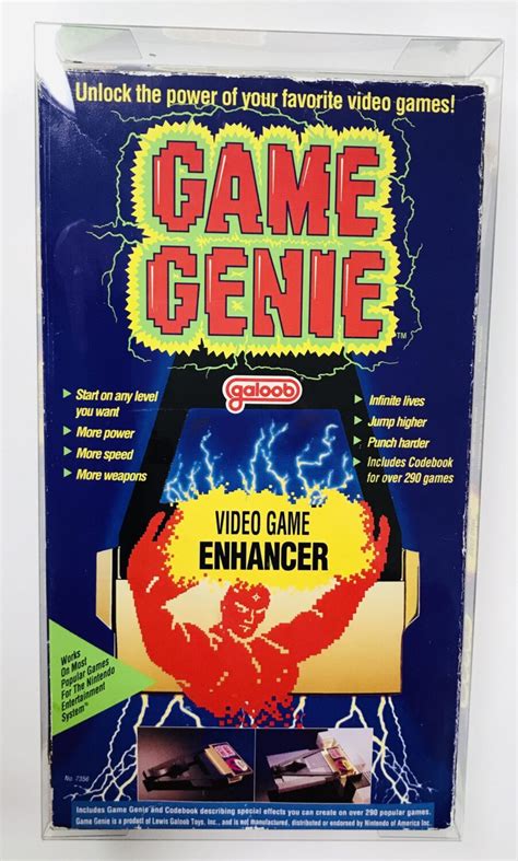 Nes Game Genie Box Protector Read Description Retroprotection