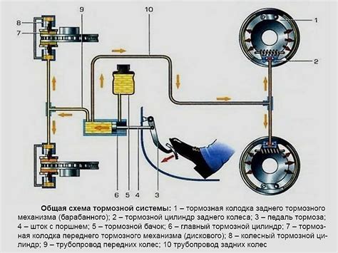 Тормозная система автомобиля: устройство, виды