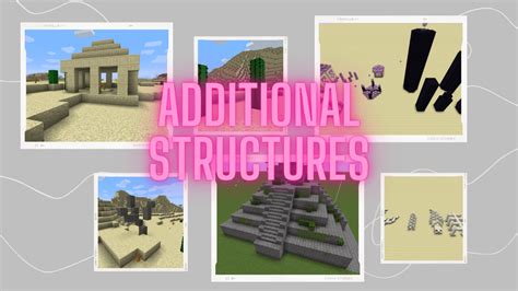 Additional Structures Mod World Minecraft