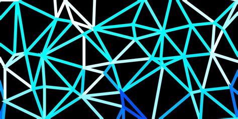 Light Blue Vector Triangle Mosaic Design 11539694 Vector Art At Vecteezy