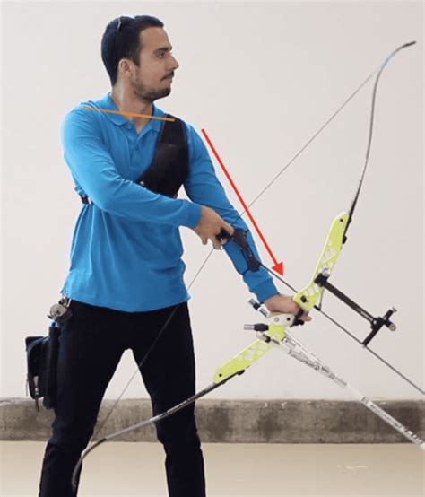 The Archers Hook Gripping The String ArcheryInstruction