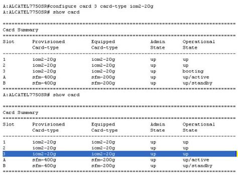 7750 Sr Iom Module Configuration Skyward Telecom