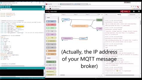 Node Red Arduino Twitter Button Youtube
