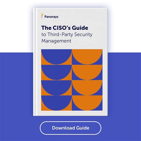 Panorays On Linkedin Cisos Guide 3p Security Management Pdf