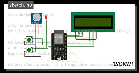 preparcial punto 1 wokwi esp32 stm32 arduino simulator