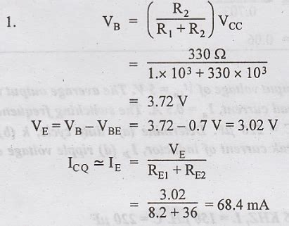Important Solved Problems Of Power Amplifiers And DC DC Converters Anna University Solved Problems