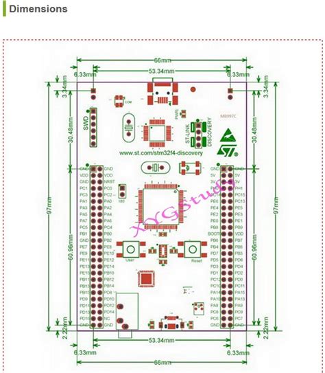 Buy Gsinnerlink Stm32f4discovery Stm32f407g Disc1 St Stm32 Stm32f4 Stm32f407 Mcu Discovery Arm