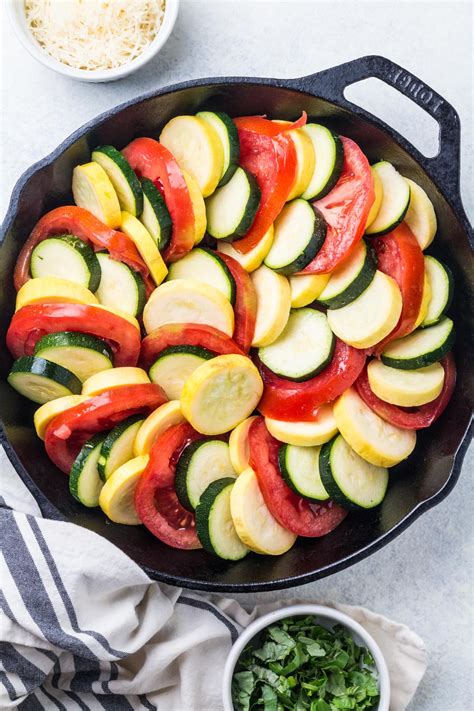 Easy Zucchini Tomato Bake The Clean Eating Couple