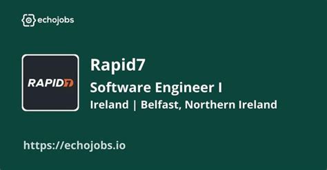 Rapid7 Is Hiring Software Engineer I Java Ireland Belfast Northern Ireland Uk Aws Go Java
