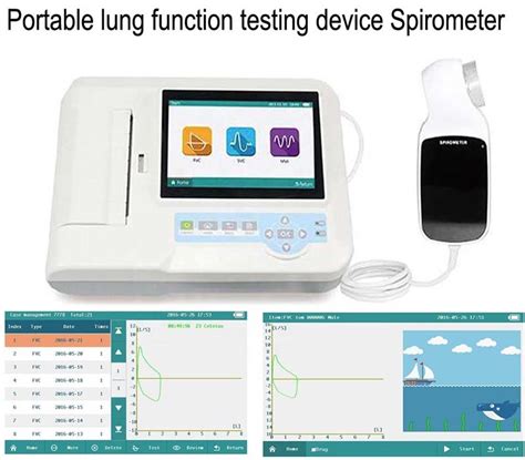 Professional Hospital Digital Breathing Exerciser Handheld Portable