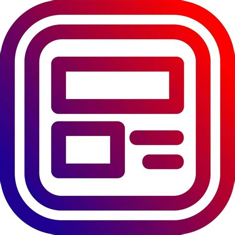 Layout Line Gradient Icon 36978500 Vector Art At Vecteezy