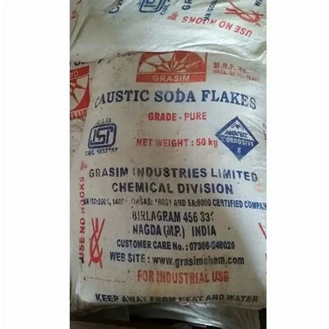 Caustic Soda Flake At ₹ 44kg Industrial Chemicals In New Delhi Id