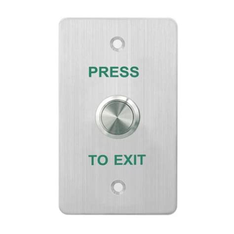 ACM K B Stainless Steel Exit Button For Waterproof IP