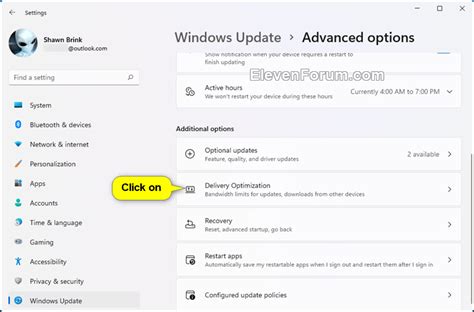 Delivery Optimization Advanced Settings