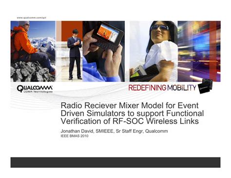 pdf radio reciever mixer model event driven simulator dokumen tips