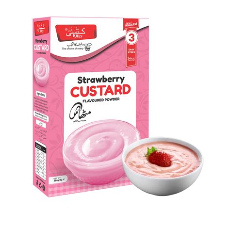 Strawberry Custard 250gm