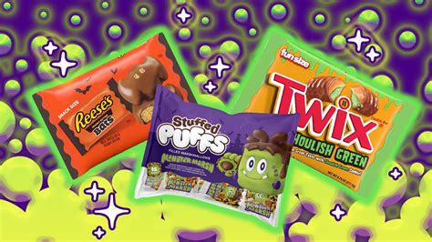 Halloween Chocolate Candy Bars