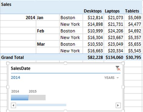 42 Create A Pivot Table Timeline Practice Exercise 20 Intro To