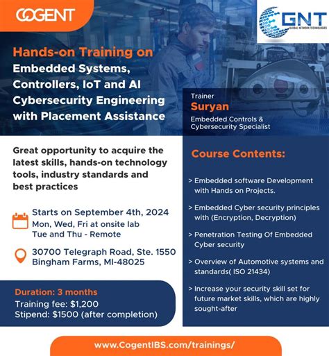 Cogent Integrated Business Solutions Inc On Linkedin Embeddedsystems Iot Cybersecurity