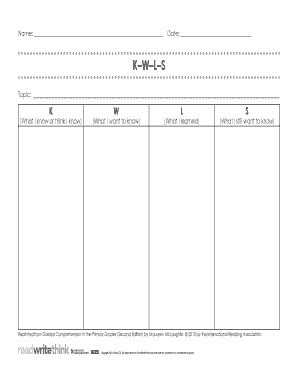 Printable Online T Chart Forms And Templates Fillable Samples In