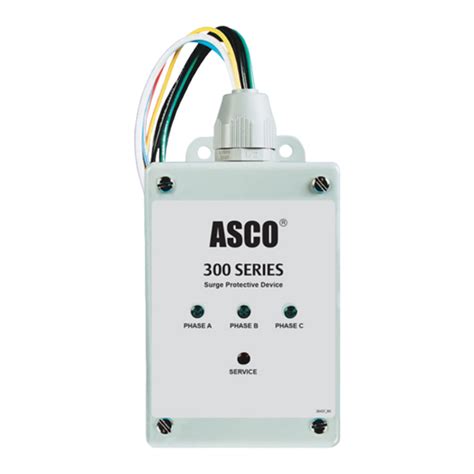 ASCO 300 SERIES SURGE PROTECTOR INSTALLATION OPERATION MANUAL ManualsLib