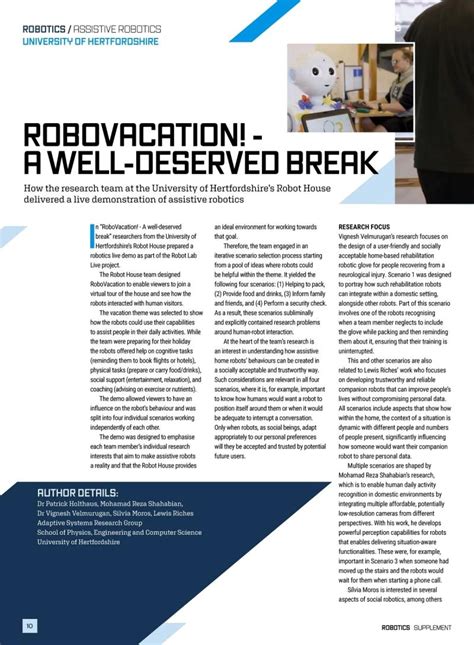 Vignesh Velmurugan On Linkedin New Electronics Robotics Supplement