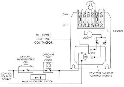 Lighting Control Circuit Schematic Diagram