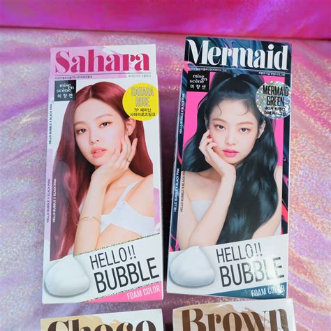 Review โฟมเปลี่ยนสีผม Mise En Scene Hello Bubble X Blackpink