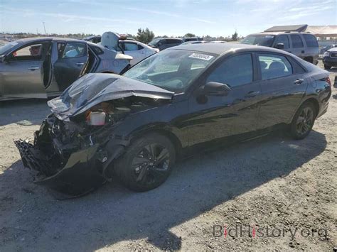 Report Kmhlm4aj1nu031365 Hyundai Elantra 2022 Black Hybrid Engine