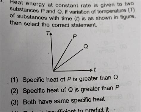 Answered Heat Energy At Constant Rate Is Given To Two Substances P Kunduz