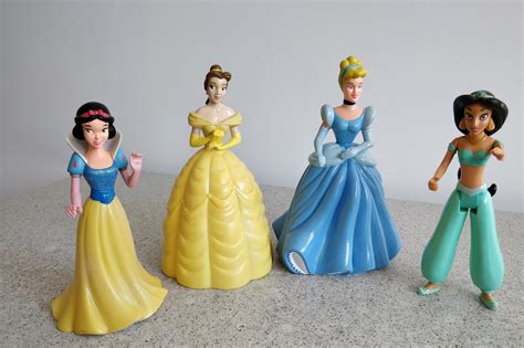 Collectible Princess Disney Plastic Action Figuresvintage Disney