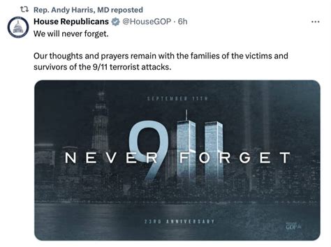 Republicans Who Voted Against 911 Victims Families Are Posting