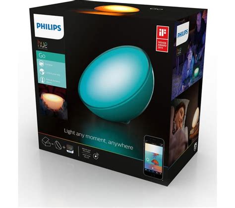 PHILIPS Hue Go Portable Wireless Smart Table Lamp Fast Delivery Currysie